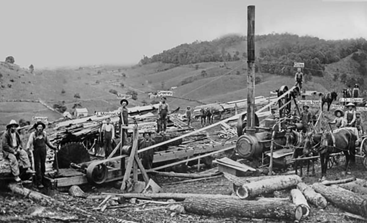 Location of Sawmill Steam Engine - Farm Collector